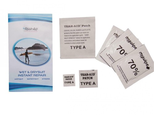Tear Aid Wetsuit Instant Repair Patch Kit Type A x 3 Drysuit Wellies ...
