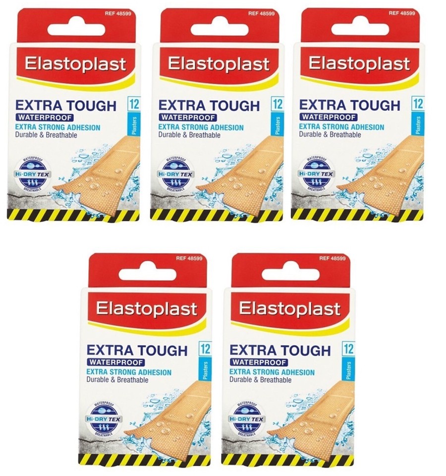 ELASTOPLAST Extra Tough Waterproof Plasters (12 pack). **from £5.49 ...