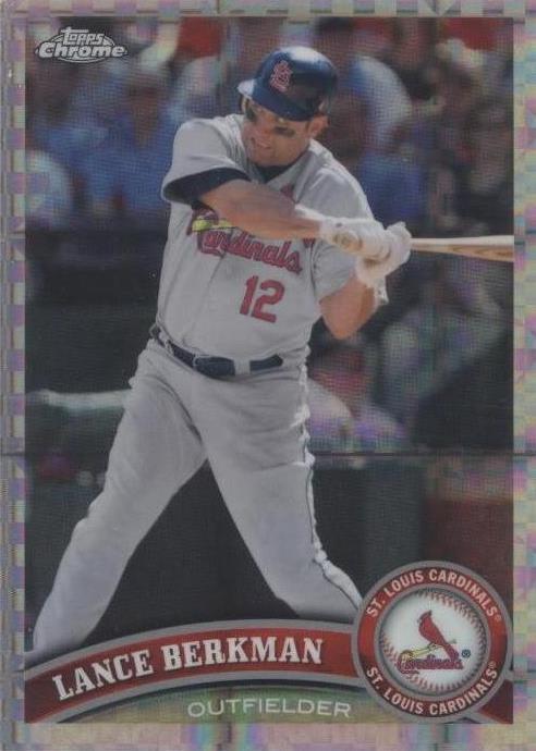 2011 Topps Chrome - Lance Berkman #141 X-Fractor for sale online | eBay