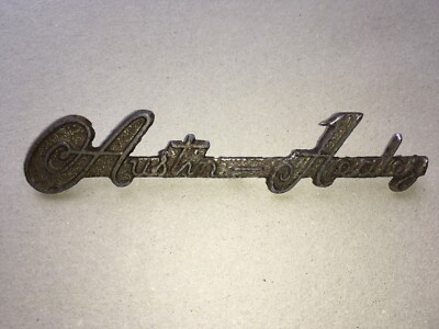 C1950s VINTAGE AUSTIN HEALEY CAR BOOT BADGE | eBay