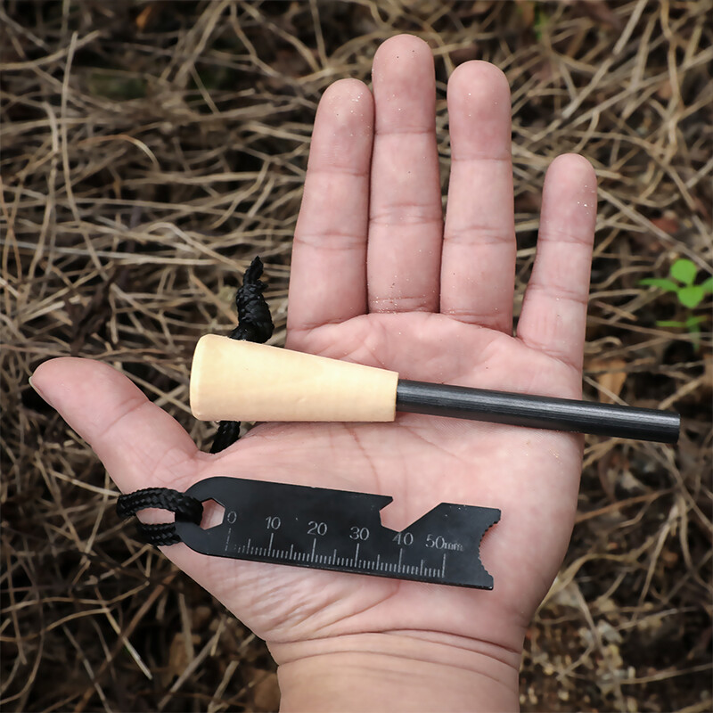 10X Fire Starter Flint & Steel Striker Bushcraft, Emergency Waterproof ...