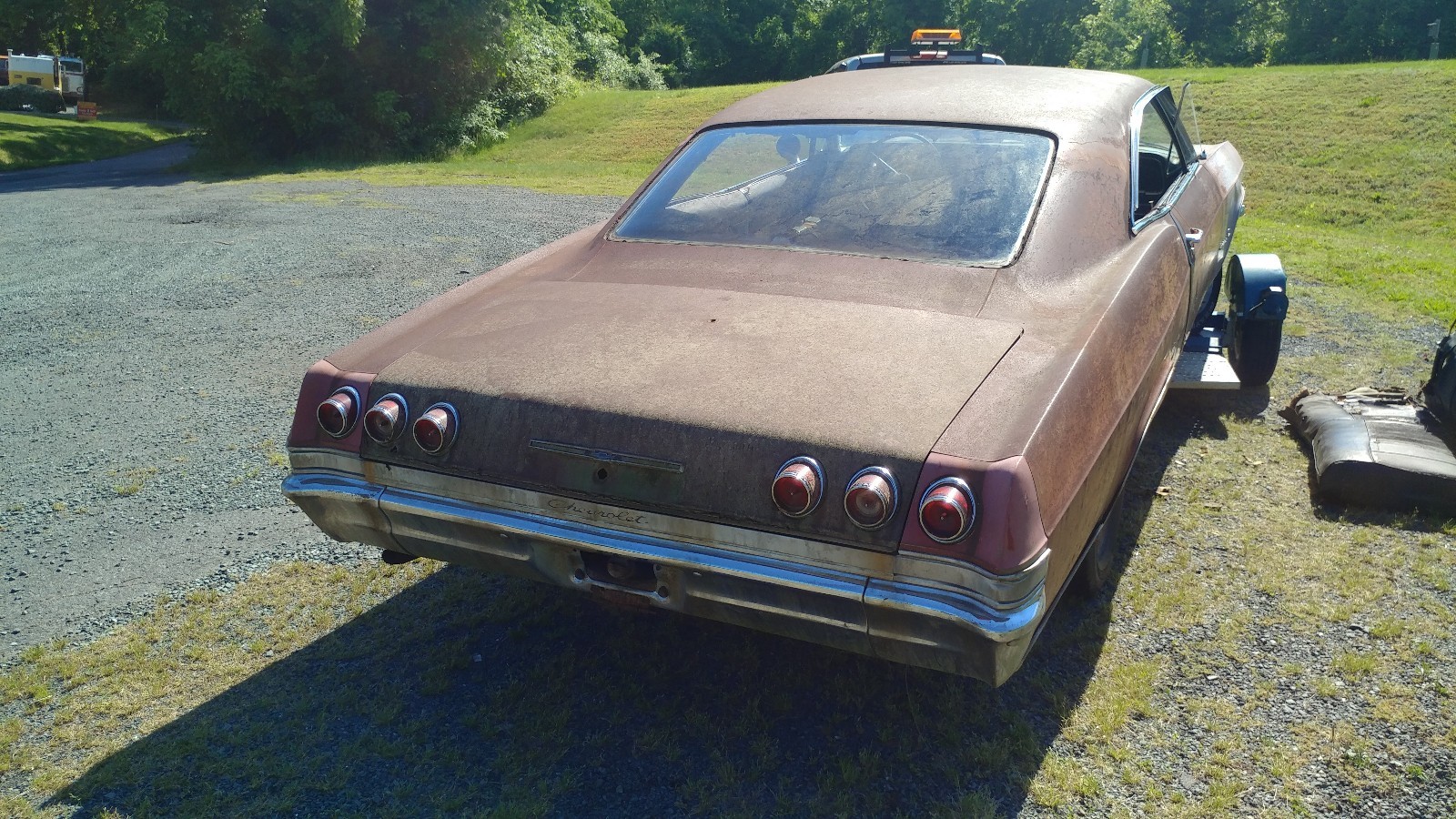 1965 Chevrolet Impala Body Chassis Fastback Rolling Chassis Project Car ...
