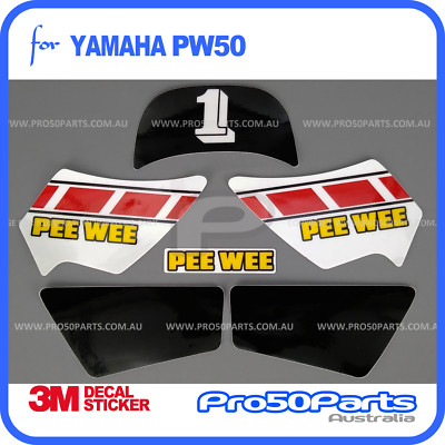 Yamaha PW50 Peewee Style Decal Sticker Graphics 3M professional Vinyl ...