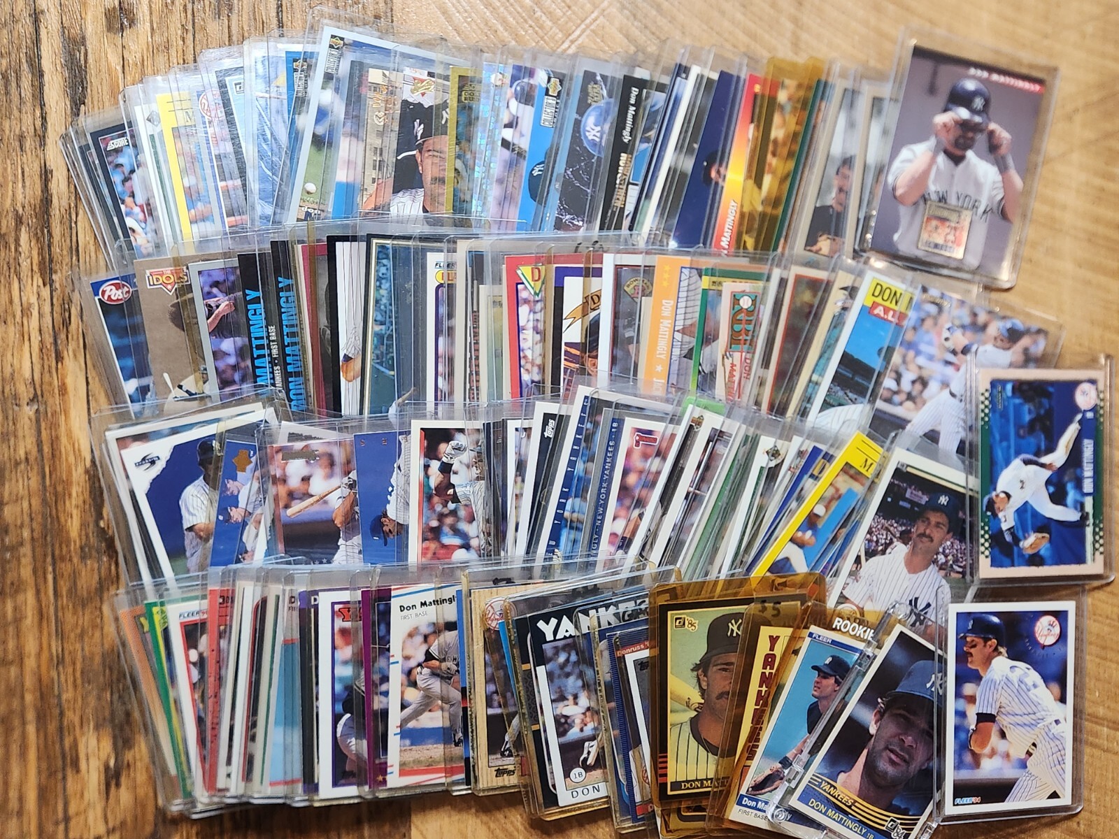 don mattingly 120+ baseball card lot | eBay