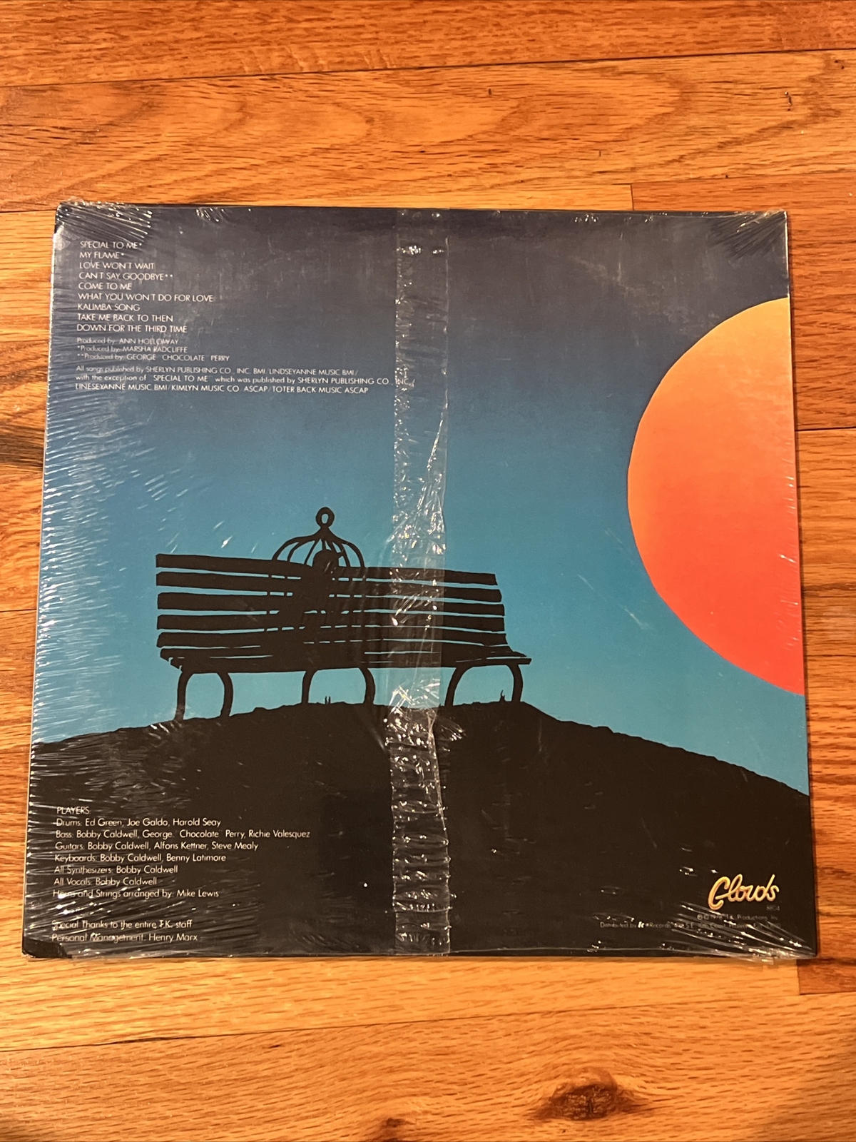 Bobby Caldwell Self Titled Vinyl 1978 SEALED ORIGINAL NEW LP w/ Hype ...