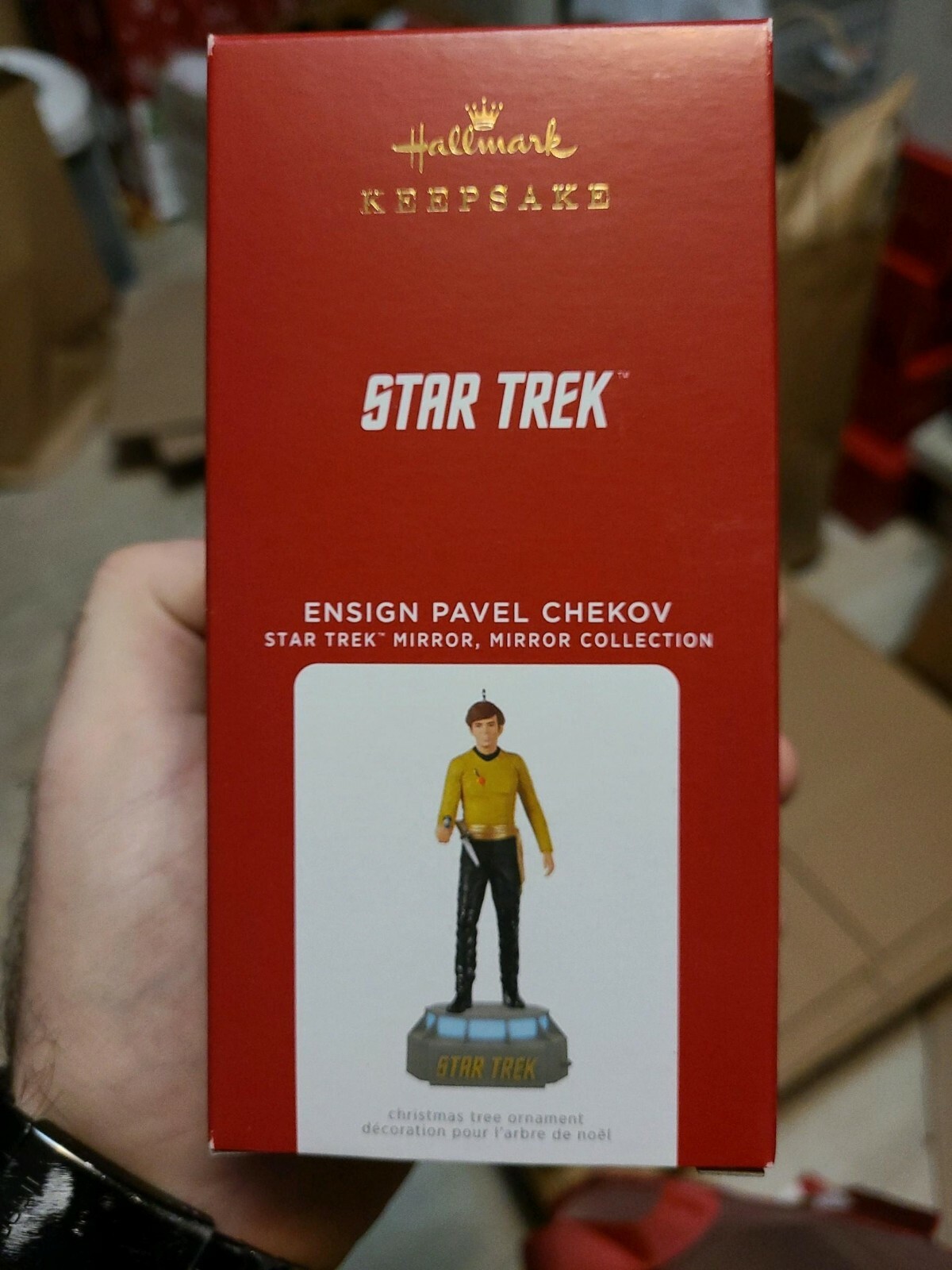 2021 Hallmark Star Trek Ensign Pavel Chekov Mirror Mirror Collection ...