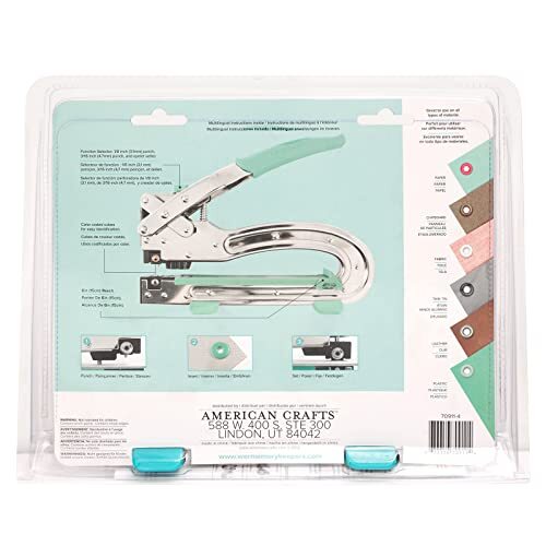 Crop-A-Dile 2 Big Bite Punch Blue by We R Memory Keepers Eyelets ...