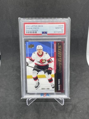 2021-22 Upper Deck Series 1 Shane Pinto Rookie Young Guns Exclusive ...