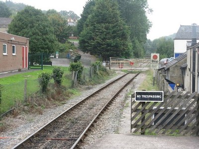 Photo A1 Lydney Town station And level crossing where the Dean Forest ...