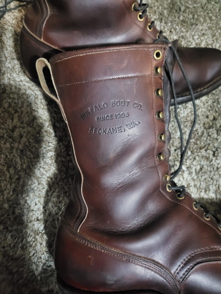 Buffalo Boot Company (White’s) Logging Work Boots Made In USA Spokane ...