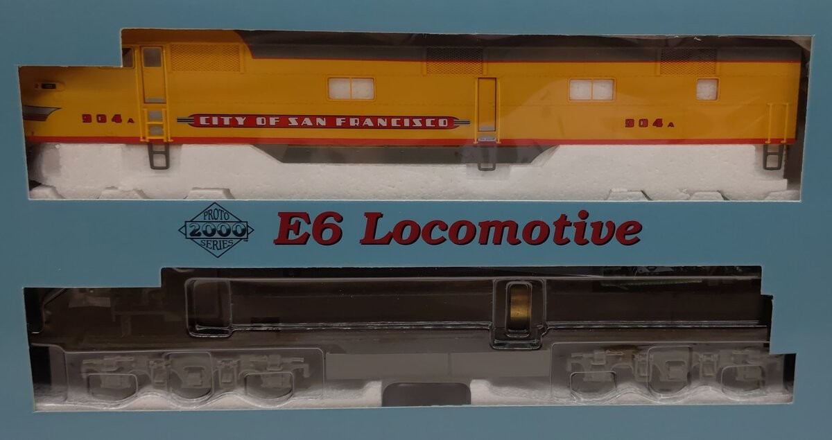 Proto 2000 23196 HO Union Pacific E-6 Diesel Locomotive w/Mars Light ...