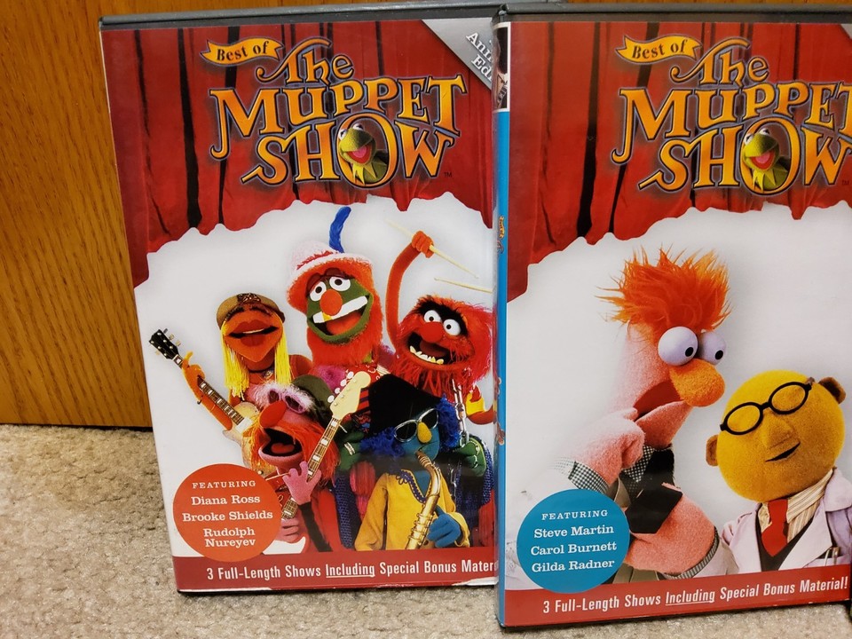 Set of 4 Best of The Muppet Show 25th Anniversary Special DVDs Various ...