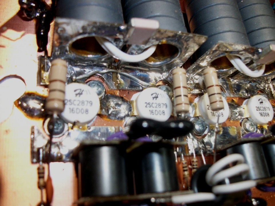 6 Pil Carl Built Amplifier 10 meter Amplifier HAM Radio 6x2879 WORKS ...