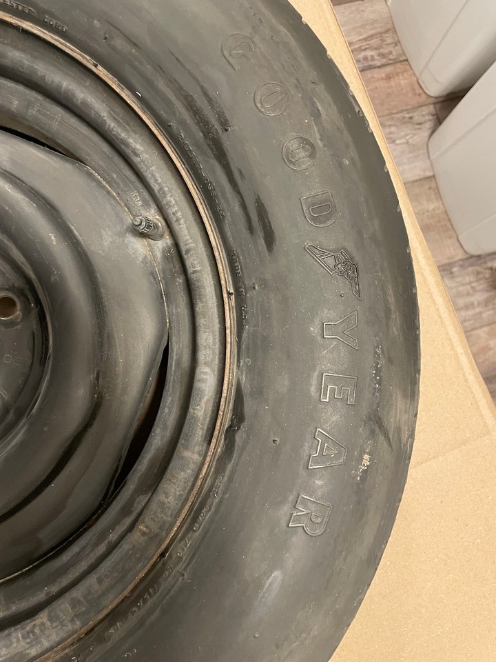1978-82 C3 Corvette Original OEM 15 " P195/80D15 Spare Tire and Wheel ...