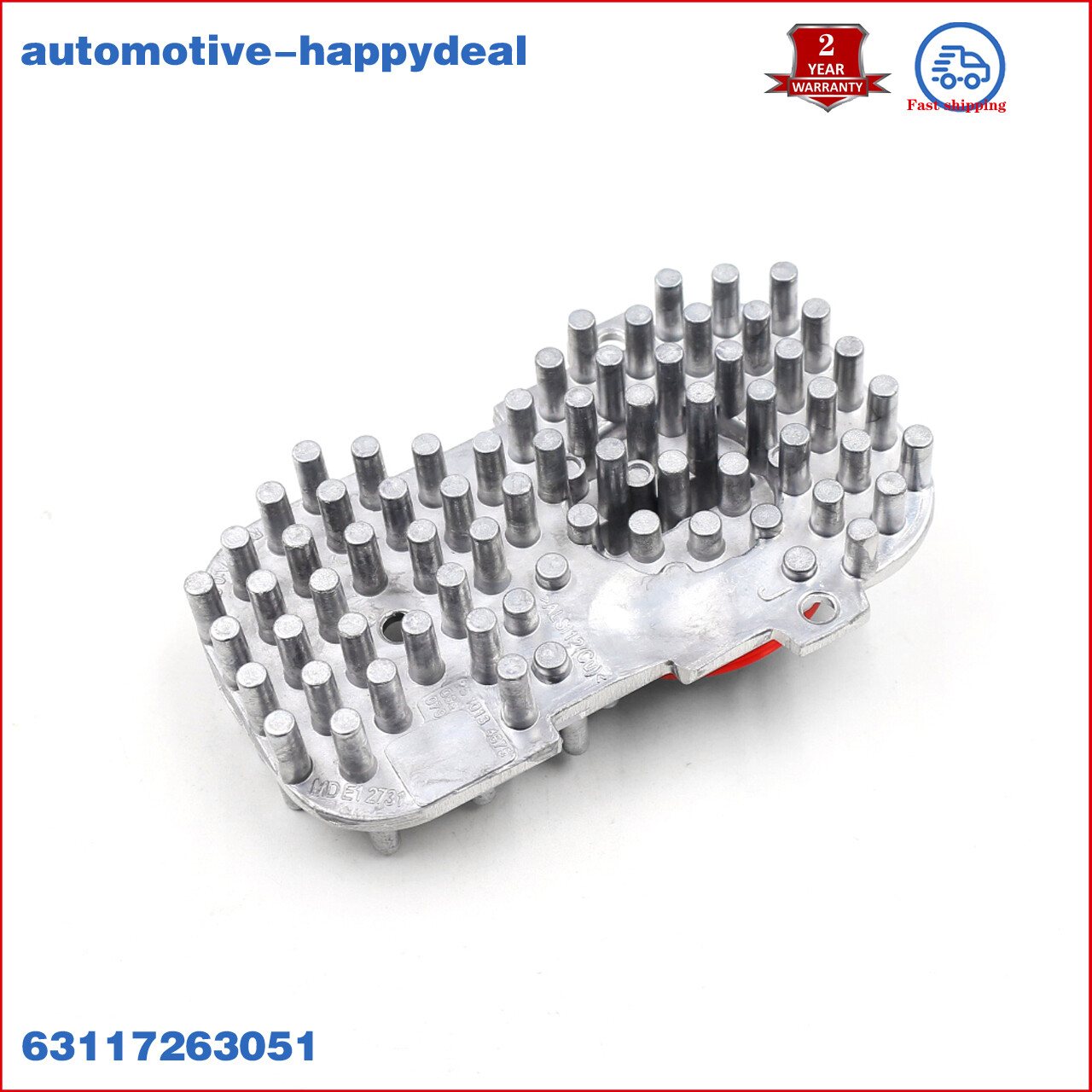 LED Headlight Ballast Control Unit Light Module 63117263051 / ...