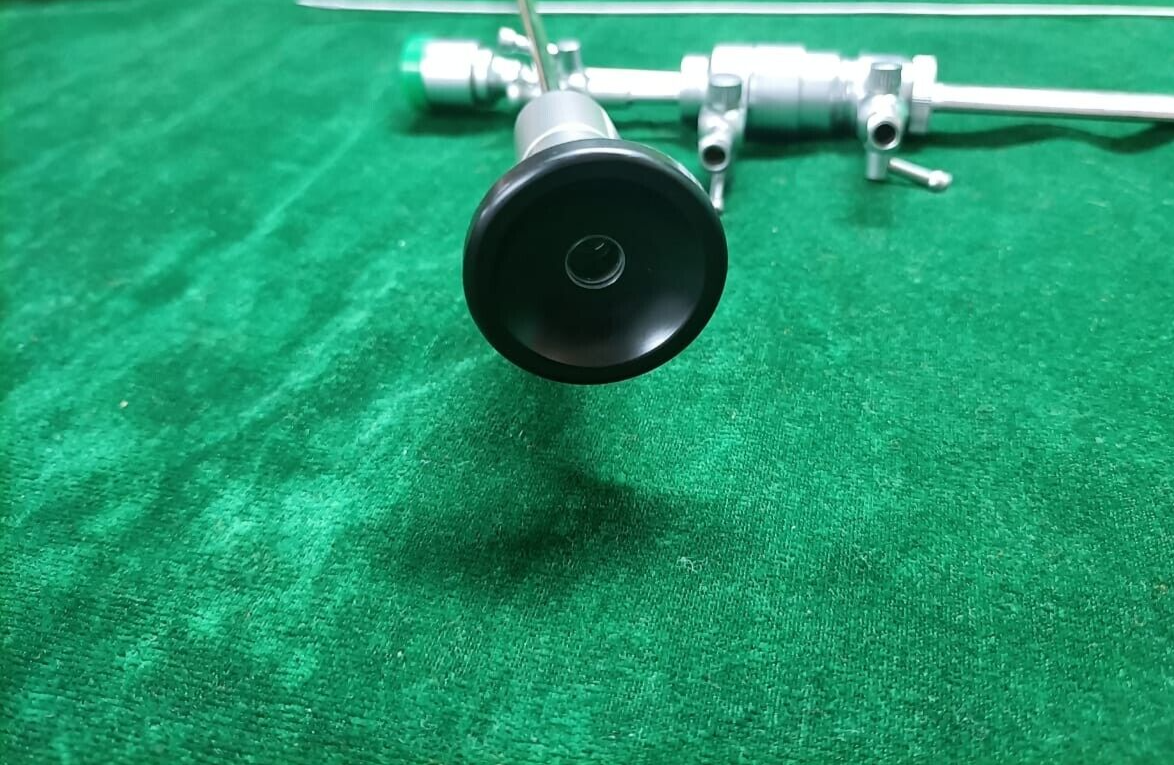 Hysteroscopy Semi Rigid Froceps Set, Bettocchi Sheath 4mm & Cystoscope ...