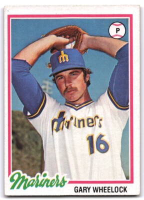 1978 Topps Gary Wheelock Seattle Mariners #596 | eBay