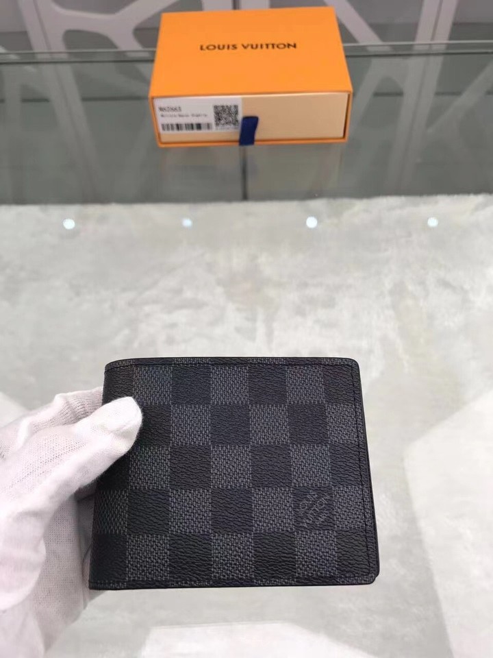Louis Vuitton Damier Graphite Canvas Multiple Wallet | eBay