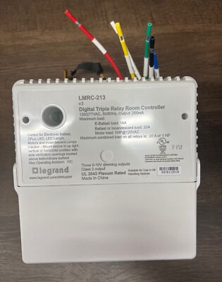 DLM Triple Relay with 0-10V Dimming Room Controller | eBay