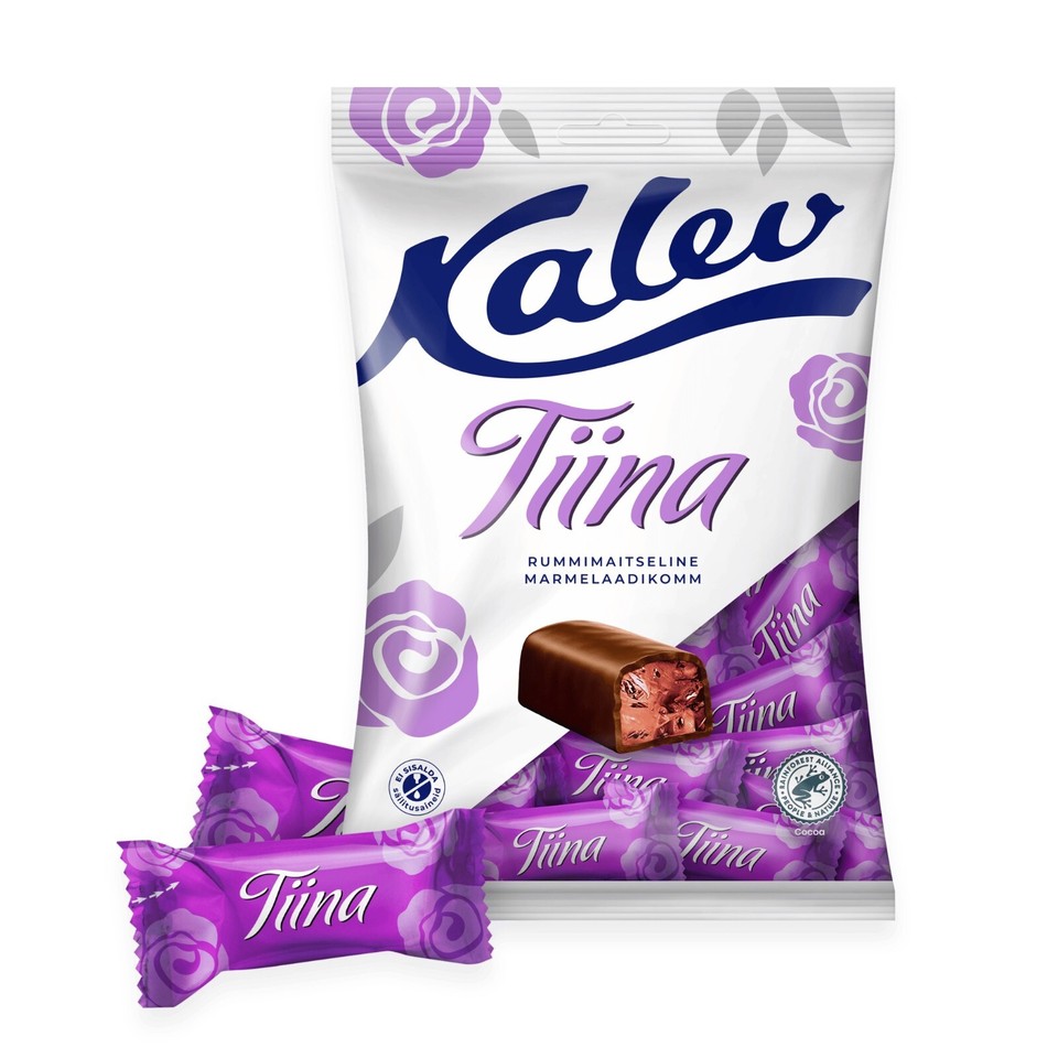 ESTONIA - Various Estonian Kalev candy bags Your choice LOT of 4 Bags ...