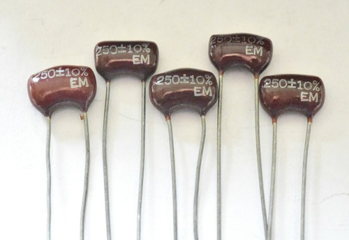250pF Mica Capacitor 250pF / 500V, 10%, (x10 pieces.) | eBay