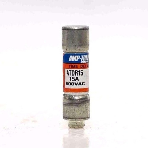 FERRAZ SHAWMUT ATDR15 AMP-TRAP TIME DELAY 15A 600VAC CURRENT LIMITING ...