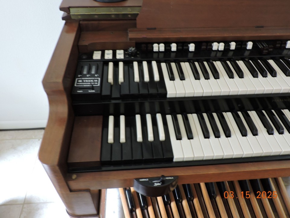 1954 Hammond B2 Organ Console, Leslie Speaker w/Reverb, Trek II Perc ...