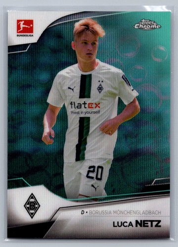 Luca Netz 2022-23 Topps Chrome Bundesliga Aqua /275 #74 | eBay