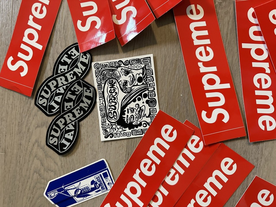 Supreme Stickers Lot Box Logos Supreme Accessories 100% Authentic | eBay