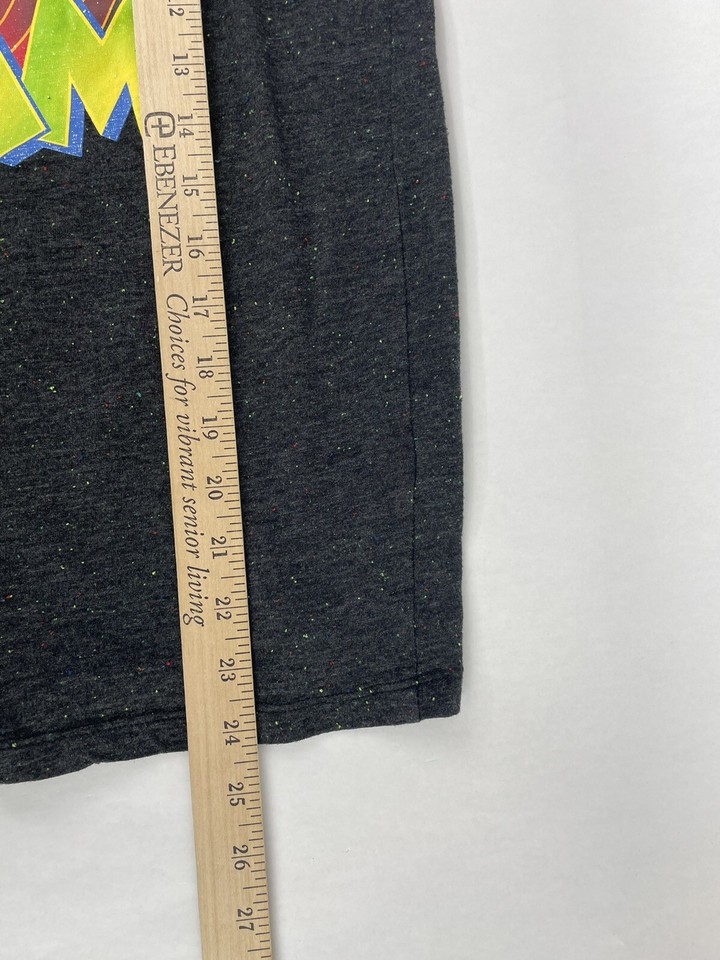 Space Jam T Shirt Adult Medium Retro Looney Tunes Paint Splatter Black ...