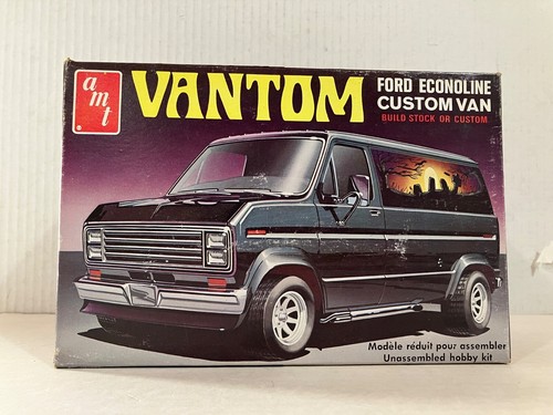 VINTAGE ORIGINAL ISSUE AMT 1/25 SCALE VANTOM FORD ECONOLINE CUSTOM VAN ...