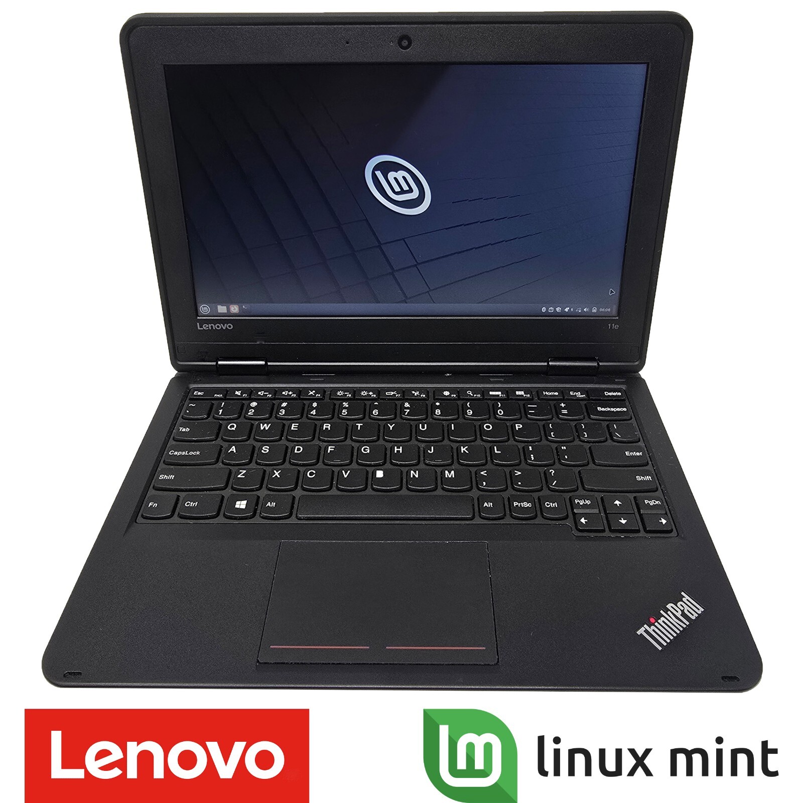 Linux Mint Laptop - LENOVO ThinkPad 11E 11" HD CELERON N3150 320GB HDD 4GB