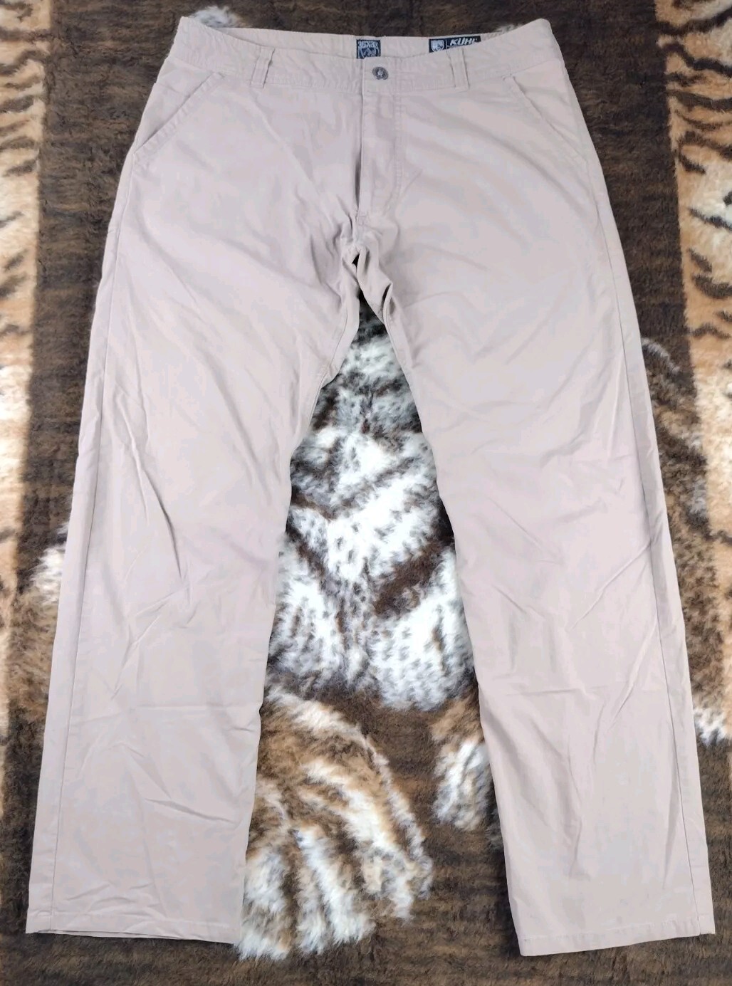 Kuhl Slax Hiking Trail Stretch Khaki Pants Mens Size … - Gem