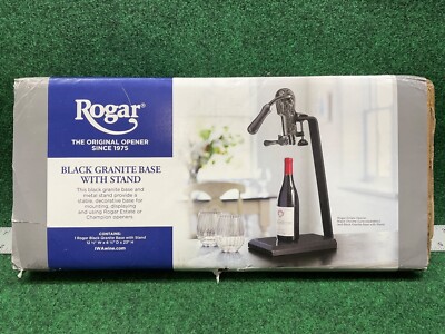 Rogar Granite Base with Stand Black | eBay