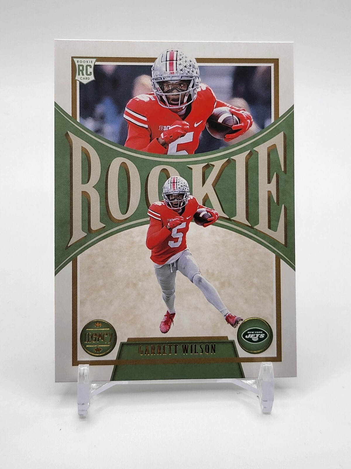 Garrett Wilson ROOKIE CARD 2022 Panini Legacy #152 New York Jets (RC ...