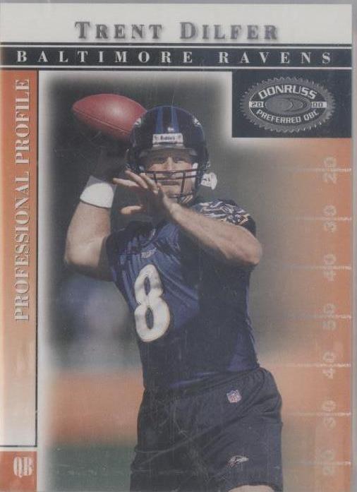 Vtg 2000 Donruss Preferred Graded Series #3 TRENT DILFER #1/1125 BGS 8. ...