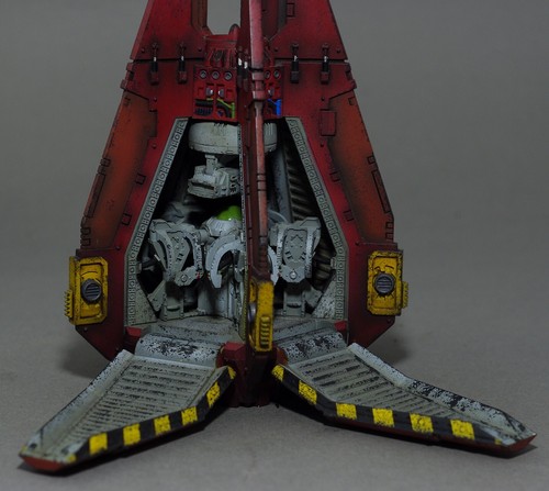 Drop Pod #1 Pro Painted 40k space marines chaos blood angels | eBay