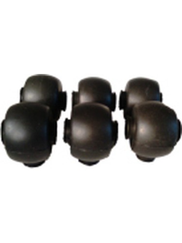 Seals-It Rod End Boot - 1/2 to 3/4 in Rod End - Rubber - Black - Kit ...