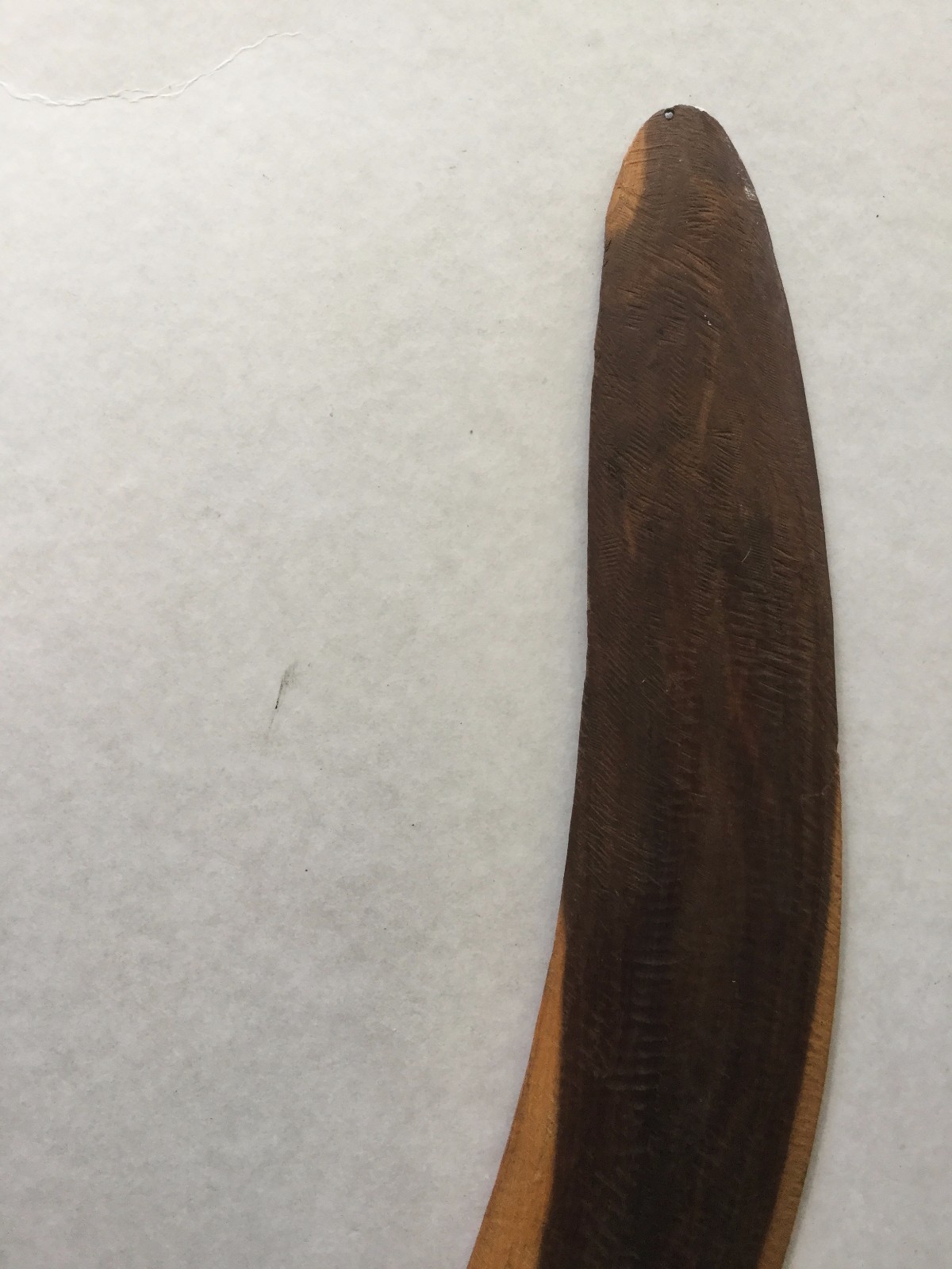 ABORIGINAL OLD MULGA WOOD WOODEN BOOMERANG from NORTH WESTERN AUSTRALIA ...