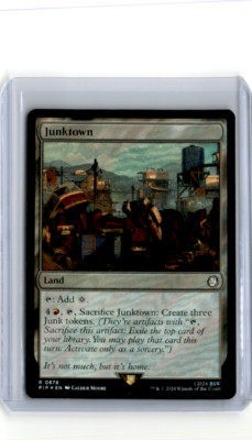 Junktown (0678) - MTG: Universes Beyond: Fallout - NM - Surge Foil | eBay