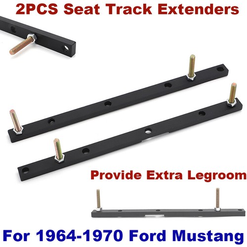 Seat Track Extenders For 64-68 Mustang / 67-70 Cougar / 65-70 Bronco ...