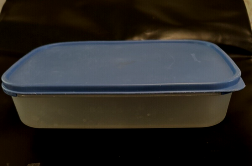 Vintage Tupperware Modular Mate #1 clear rectangle container 1608-4 w ...