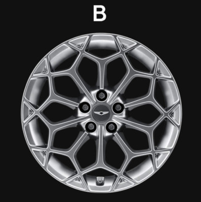 OEM 52914-T1260 WHEEL ASSY-ALUMINIUM REAR 19" Ups for Genesis G80 RG3 ...