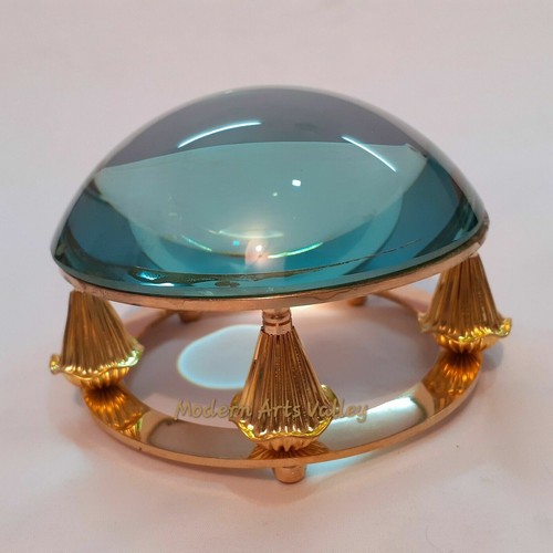 Brass Magnifying Glass Paper Reader Vintage Magnifier Gift | eBay