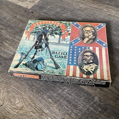 Gettysburg Battle Game 1977 Avalon Hill Board Game | eBay