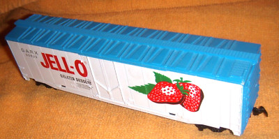 TYCO HO Scale Jell-O Gelatin GARX 50823 50 Ft Freight Model Train Box ...
