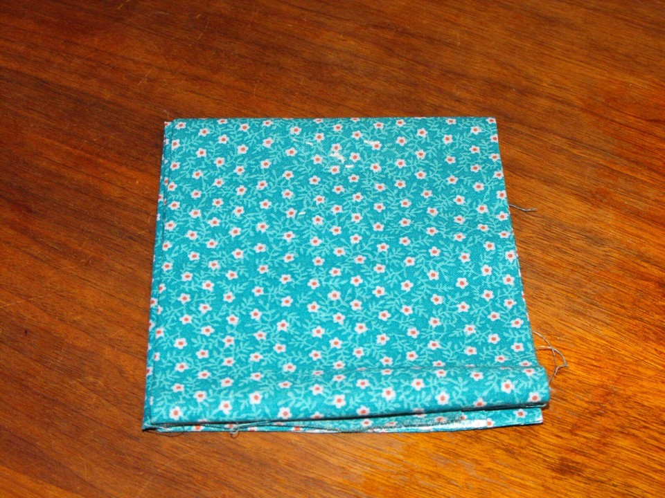 NEW Nine Fat Quarters Aqua/Lt Turquoise Print Fabric/Sewing or Quilting ...