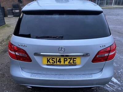 MERCEDES B CLASS REAR BUMPER SILVER 2013 / 2018 | eBay UK