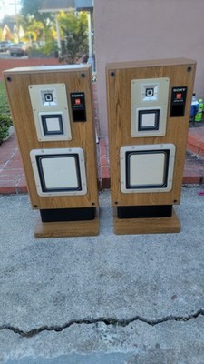 Sony APM-615 Pair Vintage Stereo Speakers 300 Watts HiFi Square ...
