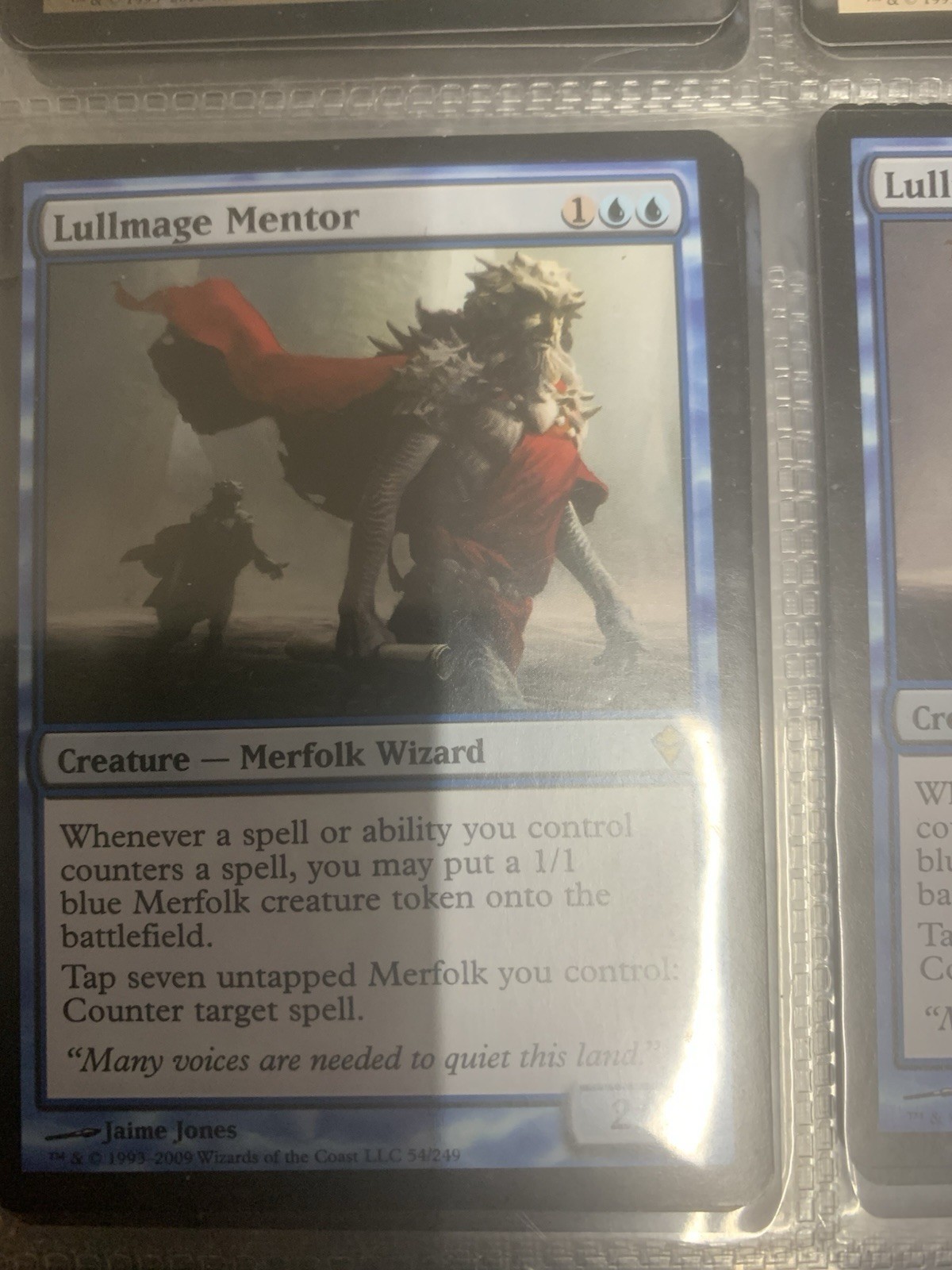Lullmage Mentor Zendikar Regular for sale online | eBay UK
